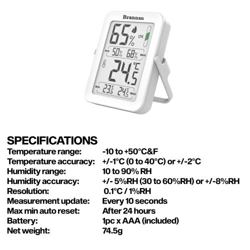 Buy Room Thermometers Online - Thermometers Direct