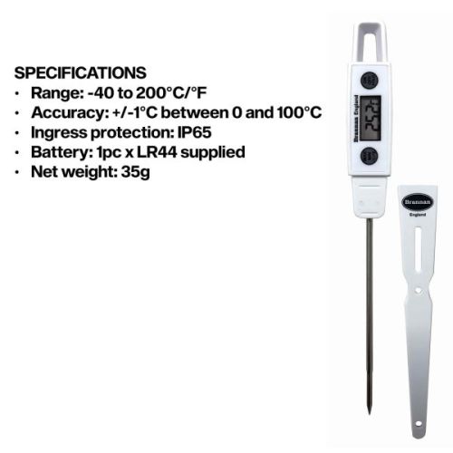 Waterproof thermometer - Waterproof Thermometers