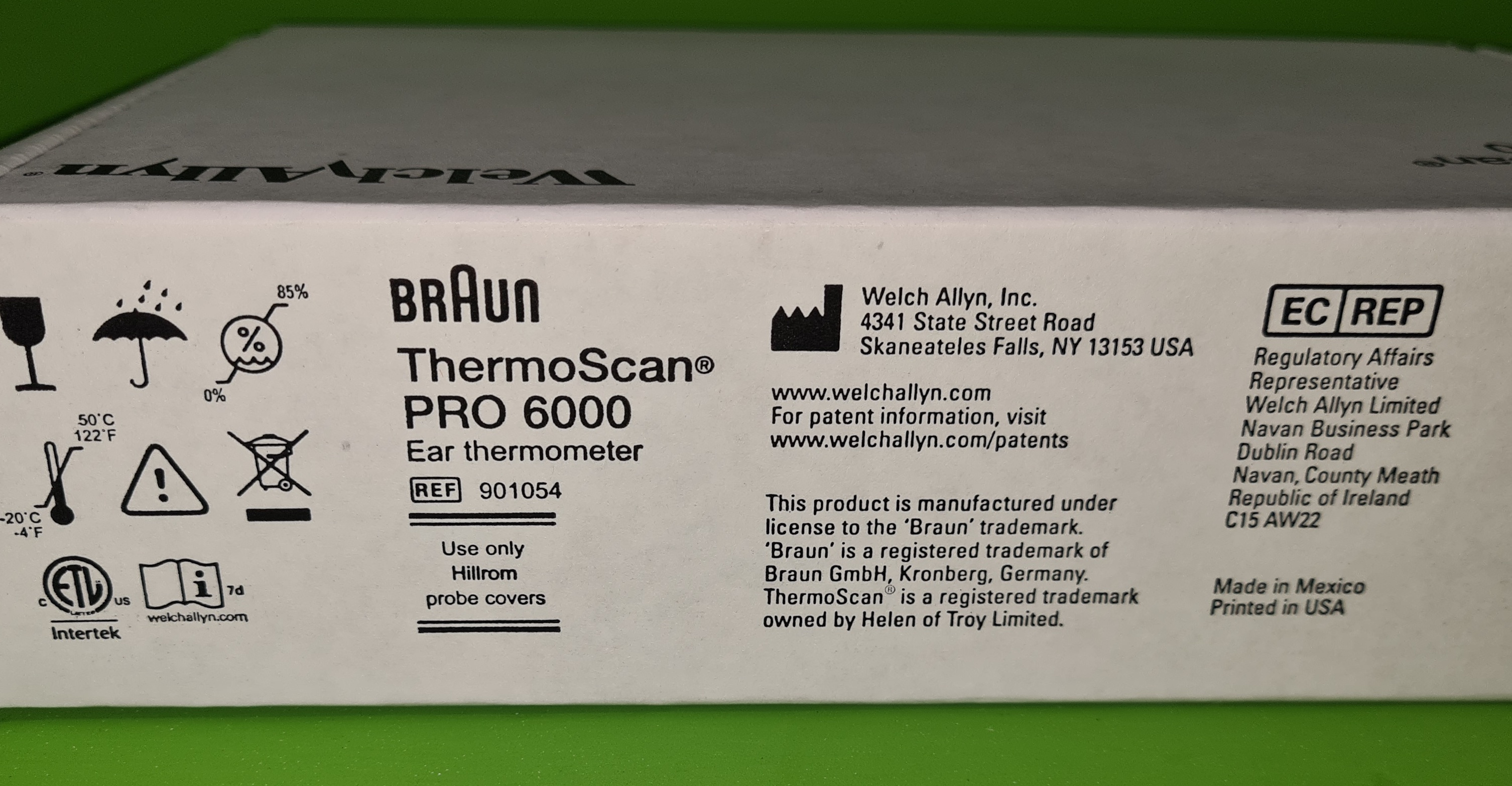 Braun® ThermoScan® PRO 6000 Ear Thermometer