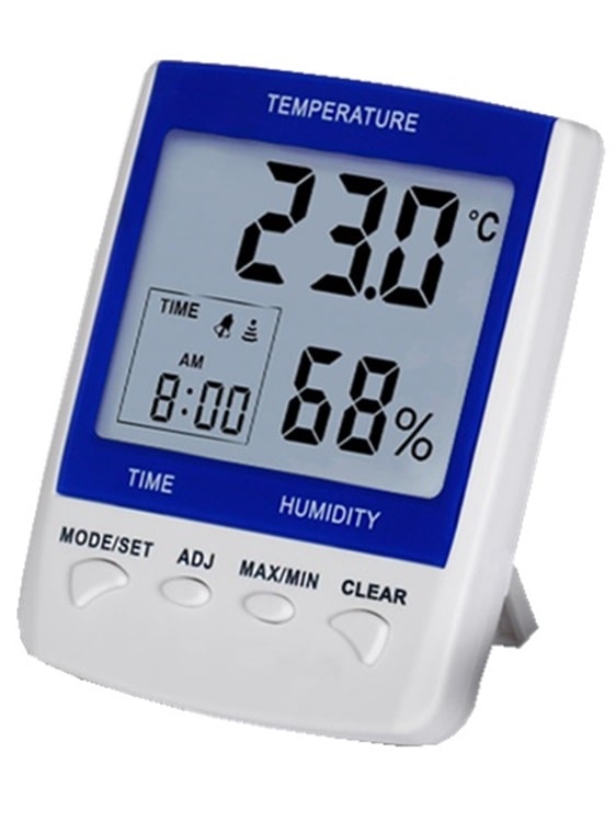 Temperature hygrometer store
