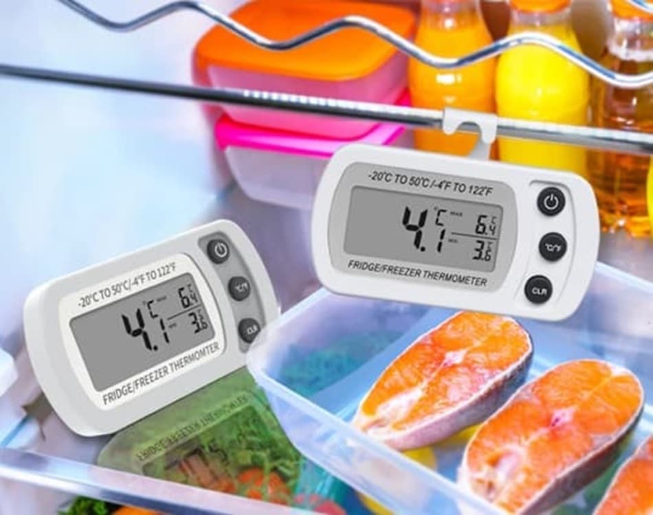 Fridge Thermometer Max-Min | White | Temperature Monitoring