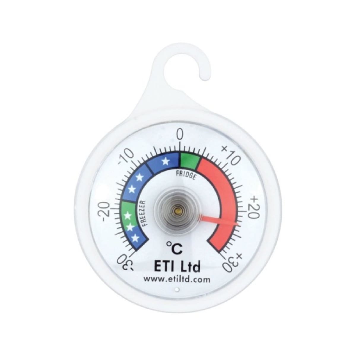 Mini Round Fridge Thermometer