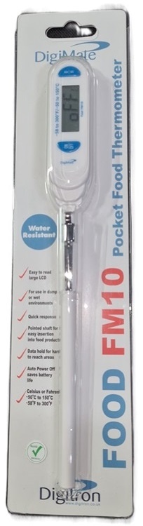 FM10 Food Thermometer | Digitron | Thermometers Direct