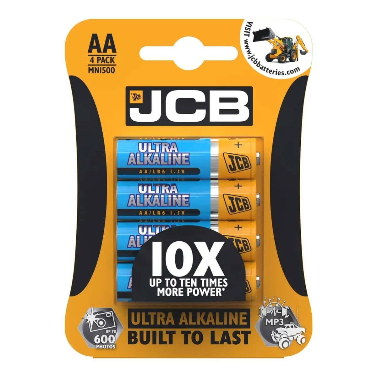 Buy JCB AA Ultra Alkaline Battery Online | JCB Batteries