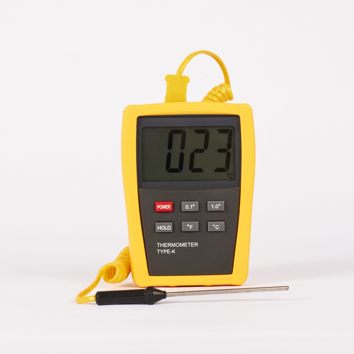 K Type Thermometer with Rubber Jacket