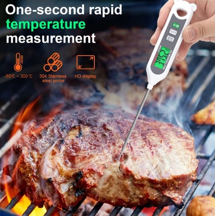 Meat Thermometer HABOTEST HT691 Digital Food Thermometer
