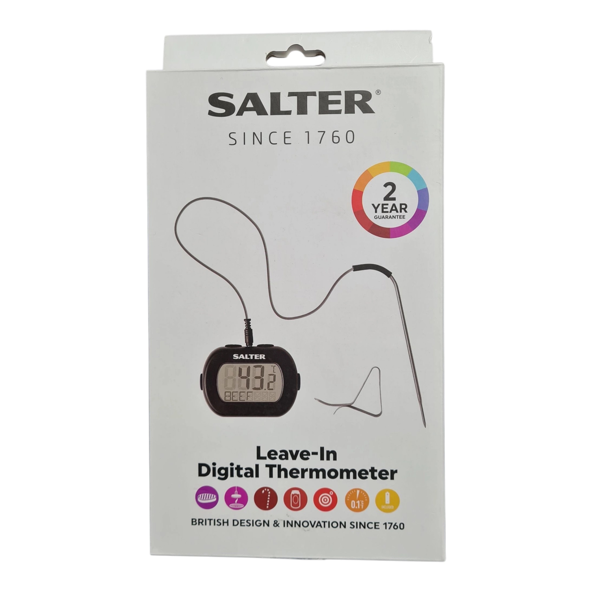 Salter 515 Leave-In Thermometer – Cook Meat to Perfection Every Time