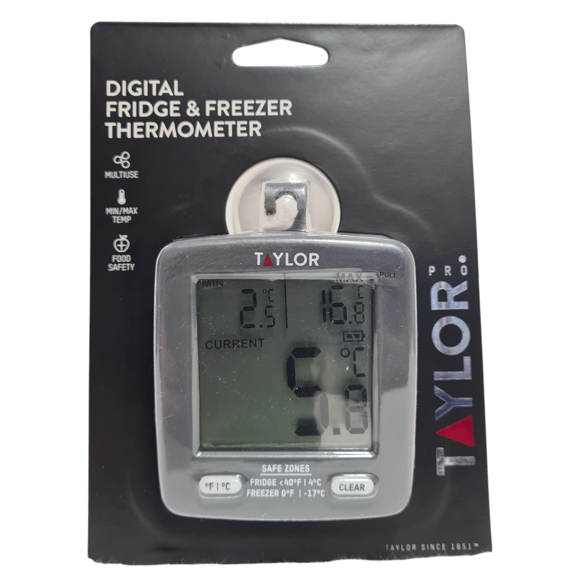 Taylor Pro Fridge Freezer Thermometer